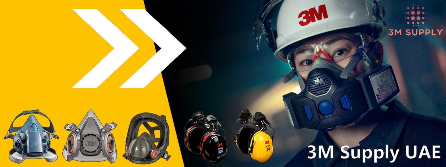 3M™ 6200 Half Facepiece Reusable Respirator Supplier Dubai